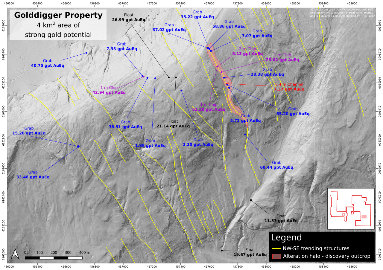 Goliath Resources (GOT.V): Surebet & Cloud 9 Discovery, Golden Triangle ...